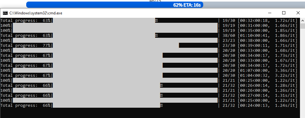 Progress bar percentage is broken · Issue #3145 · AUTOMATIC1111/stable-diffusion-webui · GitHub