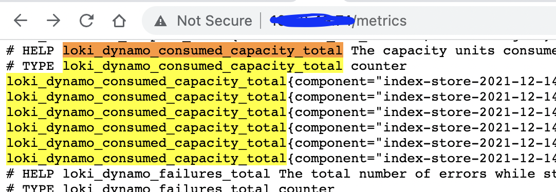 Dynamodb Autoscaling Did Not Work Due To Metric Names Mismatch · Issue 5061 · Grafanaloki 