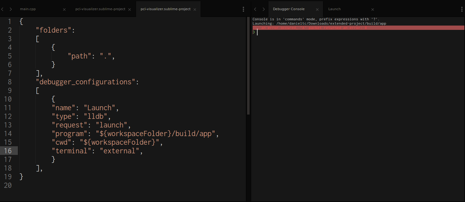 [Question]: Console is in 'commands' mode, prefix expressions with '?'. · Issue #161 · daveleroy ...
