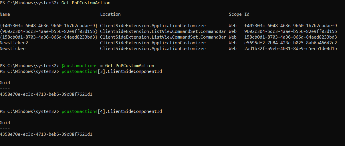 New command: `spo applicationcustomizer add` · Issue #3465 · pnp/cli-microsoft365 · GitHub