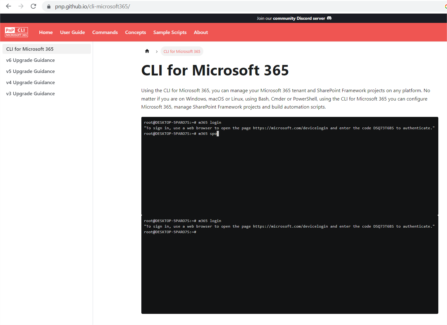 Fix docs AsciinemaPlayer on page load · Issue #5167 · pnp/cli-microsoft365 · GitHub