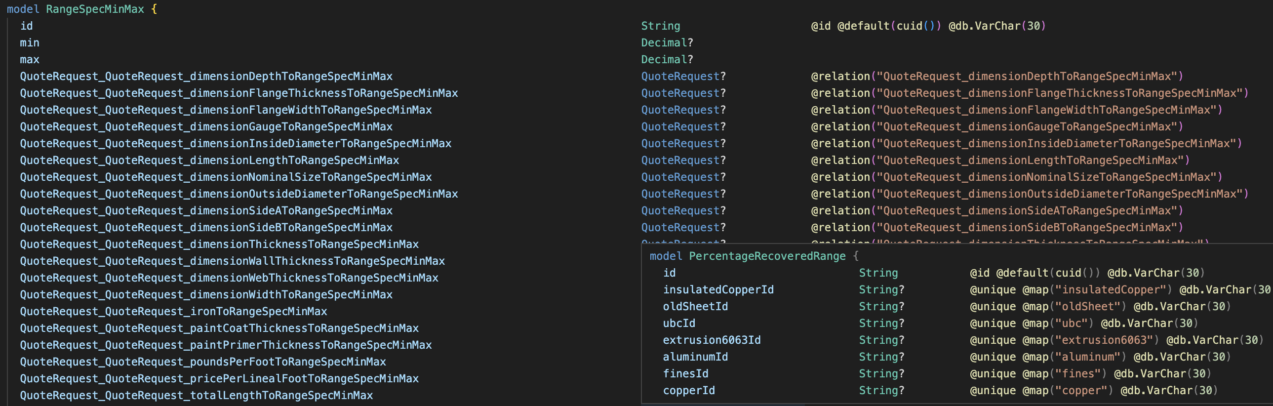 Long delay before querying table with many unique relations · Issue #19160 · prisma/prisma · GitHub
