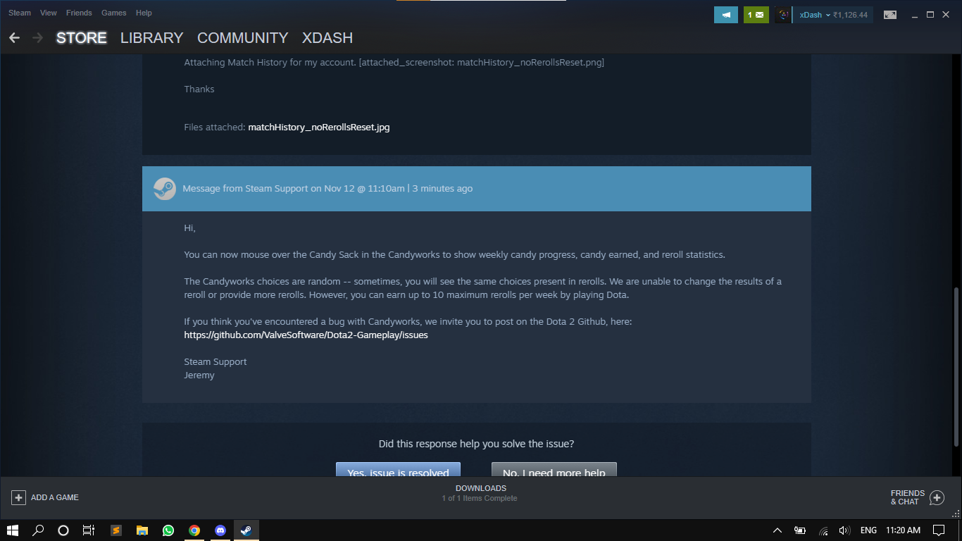 Rerolls not resetting for new week · Issue #5337 · ValveSoftware/Dota2-Gameplay · GitHub