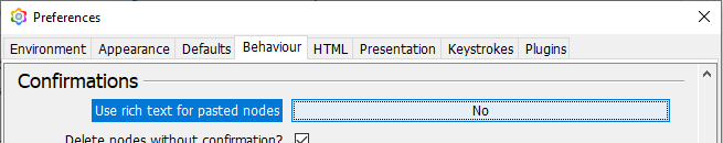 Opportunity to choose to insert rich or plain text from the copy buffer · Issue #1050 ...