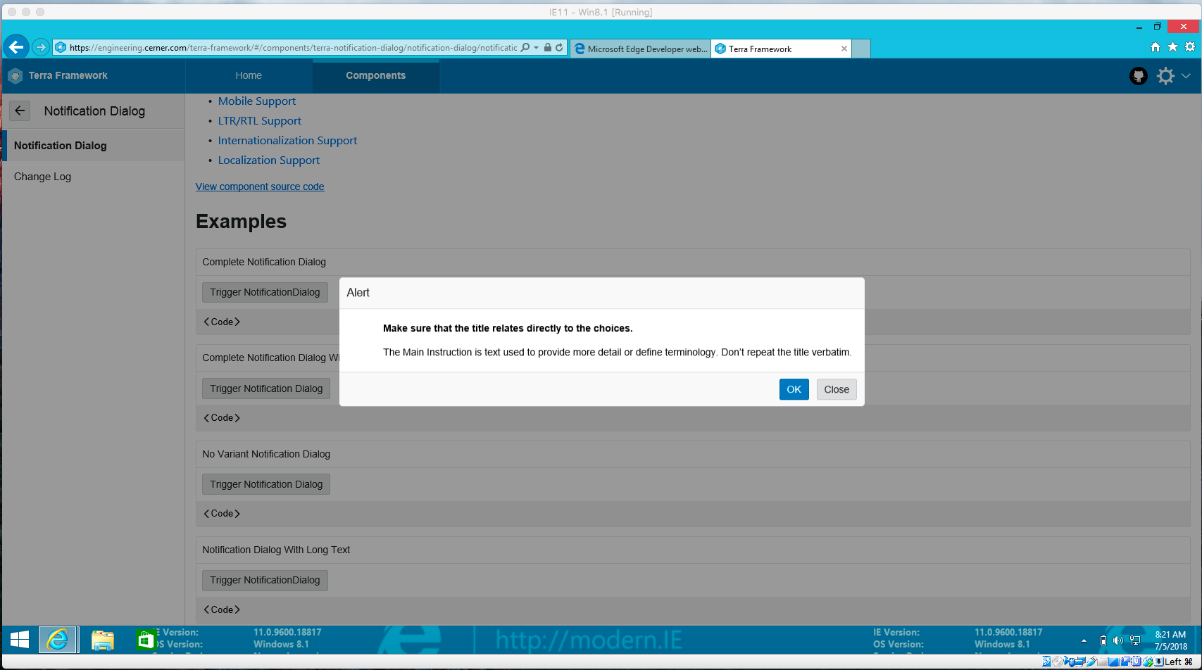 NotificationDialog Variants Icon does not get displayed in IE 11 · Issue #217 · cerner/terra ...