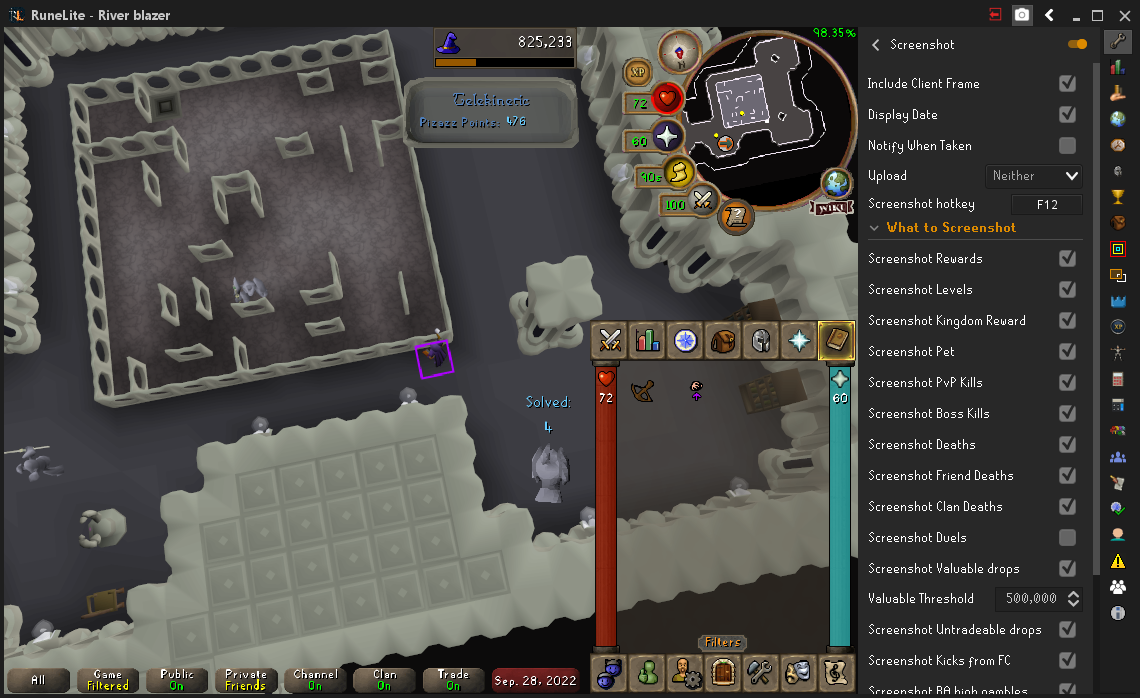 Mage Training Arena Telekinetic Room indicators disappearing after ...