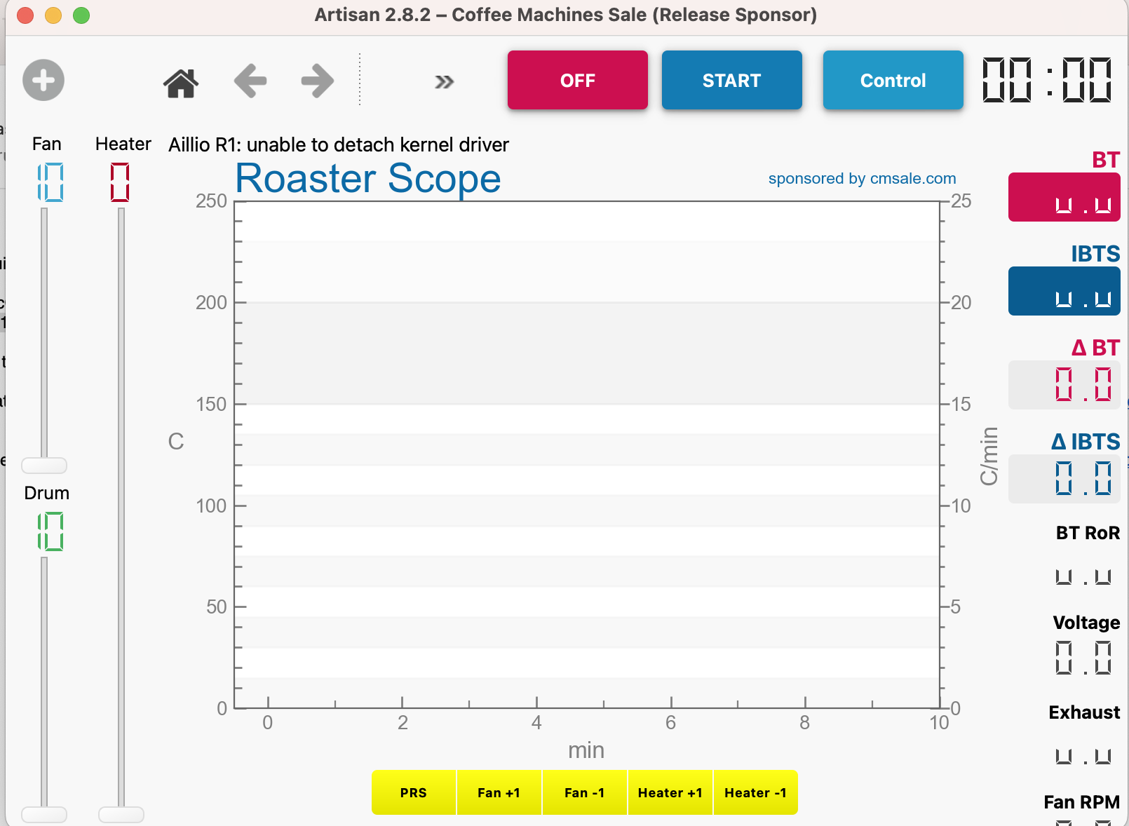Aillio R1: unable to detach kernel driver · Issue #1065 · artisan-roaster-scope/artisan · GitHub