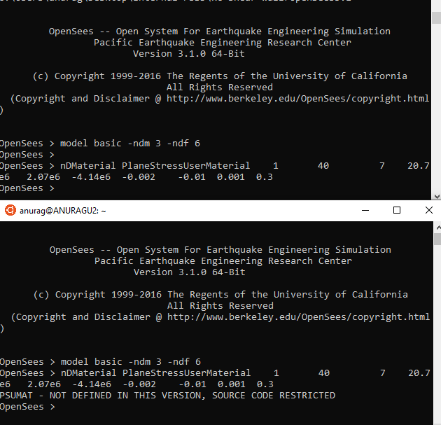 Opensees By Make At Github Cannot Work Well With