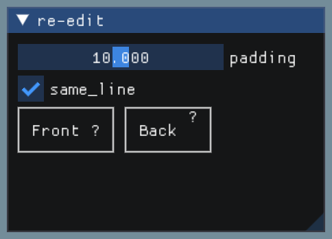 Alignment issue in SameLine() and larger groups · Issue #6127 · ocornut/imgui · GitHub
