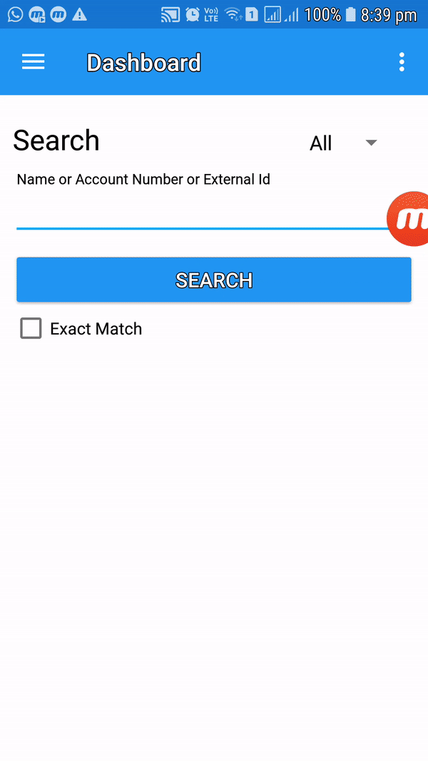 App crashes when clicking the upload button without selecting a file but filled name and ...