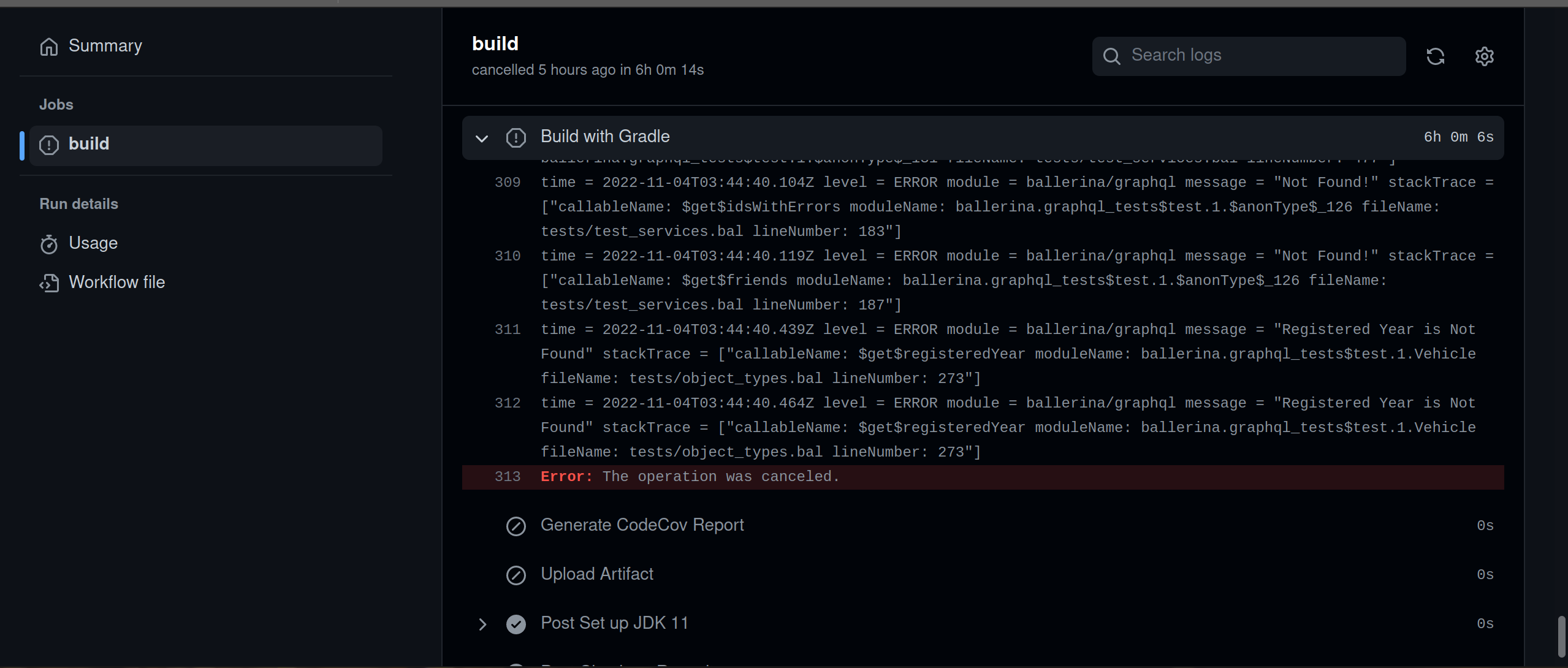 Builds Hang Frequently in the GitHub Workflows · Issue #3610 · ballerina-platform/ballerina ...