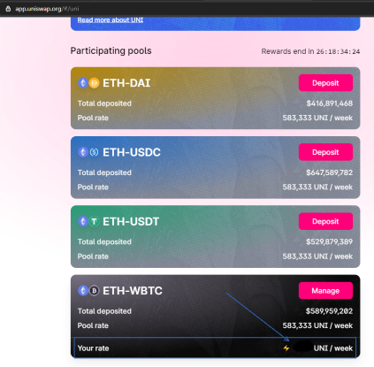 Display liquidity that is locked in staking contracts in the pool page · Issue #1120 · Uniswap ...
