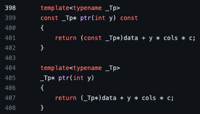 simpleocv中Mat具有类型转换的ptr方法 · Issue #4169 · Tencent/ncnn · GitHub