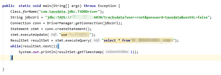 Jdcb查询报错tdengine Error Invalid Query Message · Issue 1846 · Taosdata