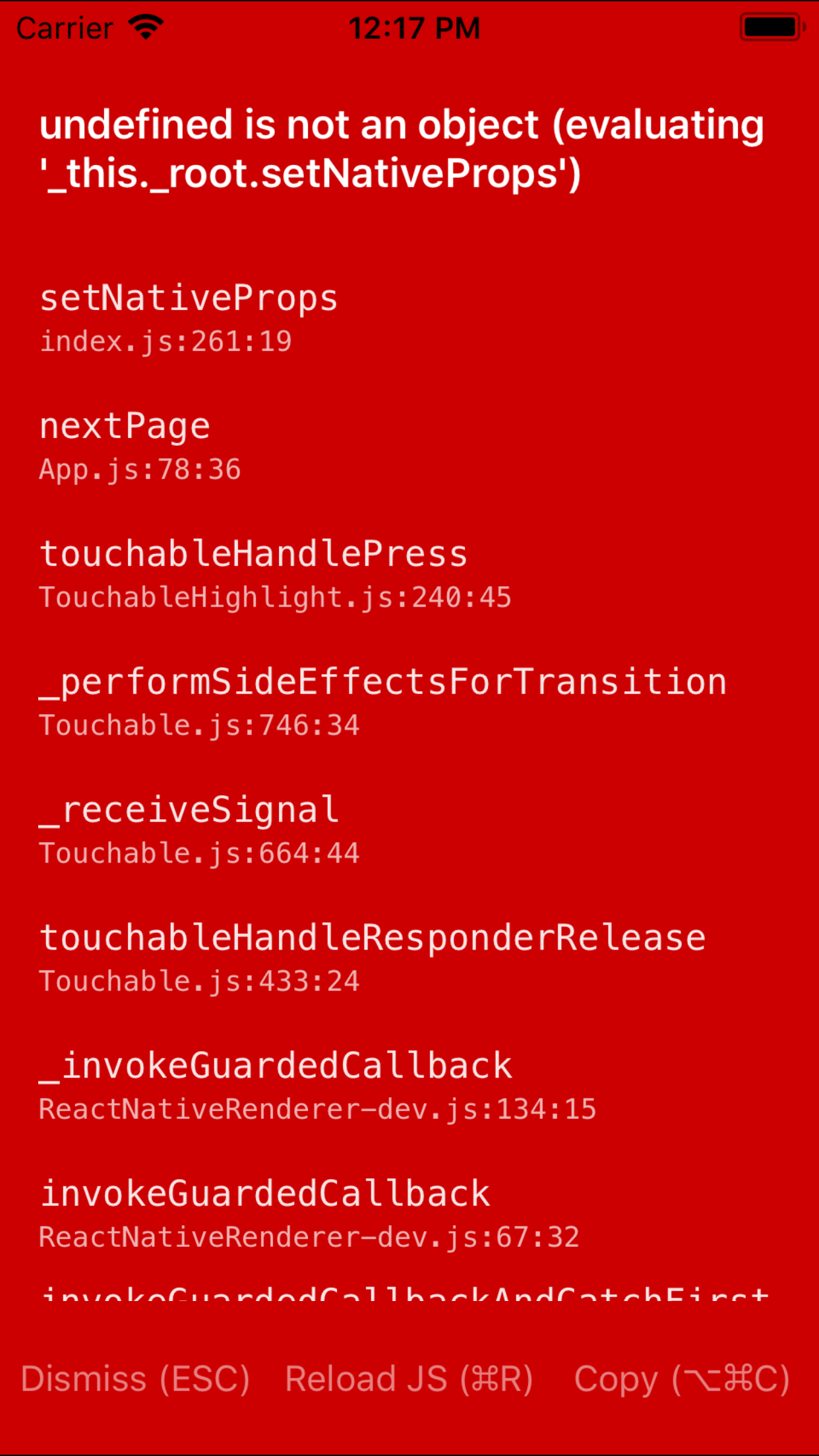 IoS setNativeproperties error · Issue #114 · wonday/react-native-pdf · GitHub