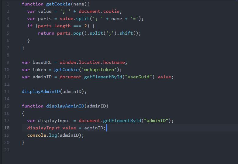 Error in retrieving Admin ID · Issue #8 · Arcadier/Developer-Community-Support · GitHub