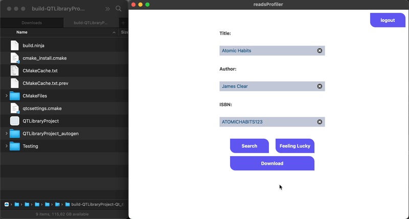 GitHub - mateipruteanu/readsProfiler_Client: ReadsProfiler C++ & QT Client, Computer Networks ...