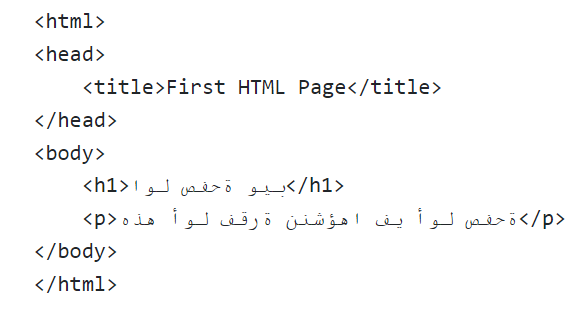 Arabic text get reversed in tag in MVC app · Issue #45757 · dotnet/aspnetcore · GitHub