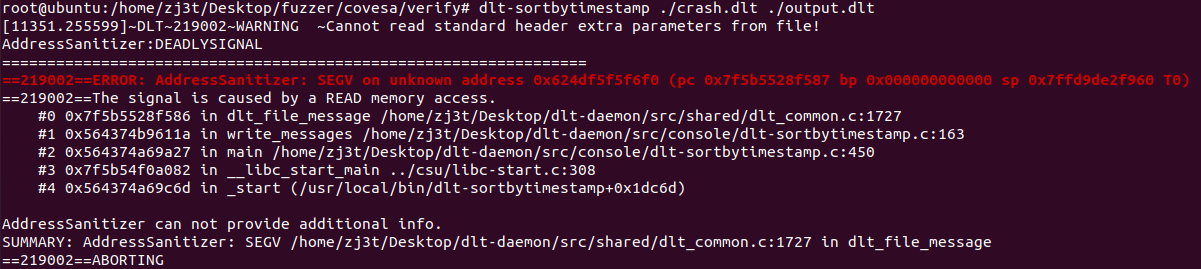 [dlt-sortbytimestamp crash] Unreadable memory reference in my opinion · Issue #436 · COVESA/dlt ...