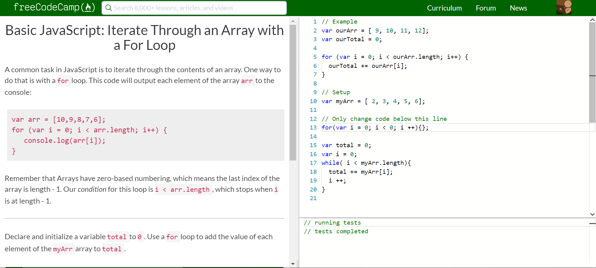 Required Coding Constructs Can Be Ignored By Writing The Empty Construct In The Code · Issue 
