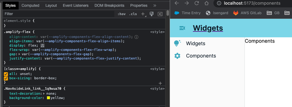 Docs Feature Request Remind Devs To Import Amplify Css Before Custom Css · Issue 3533 · Aws