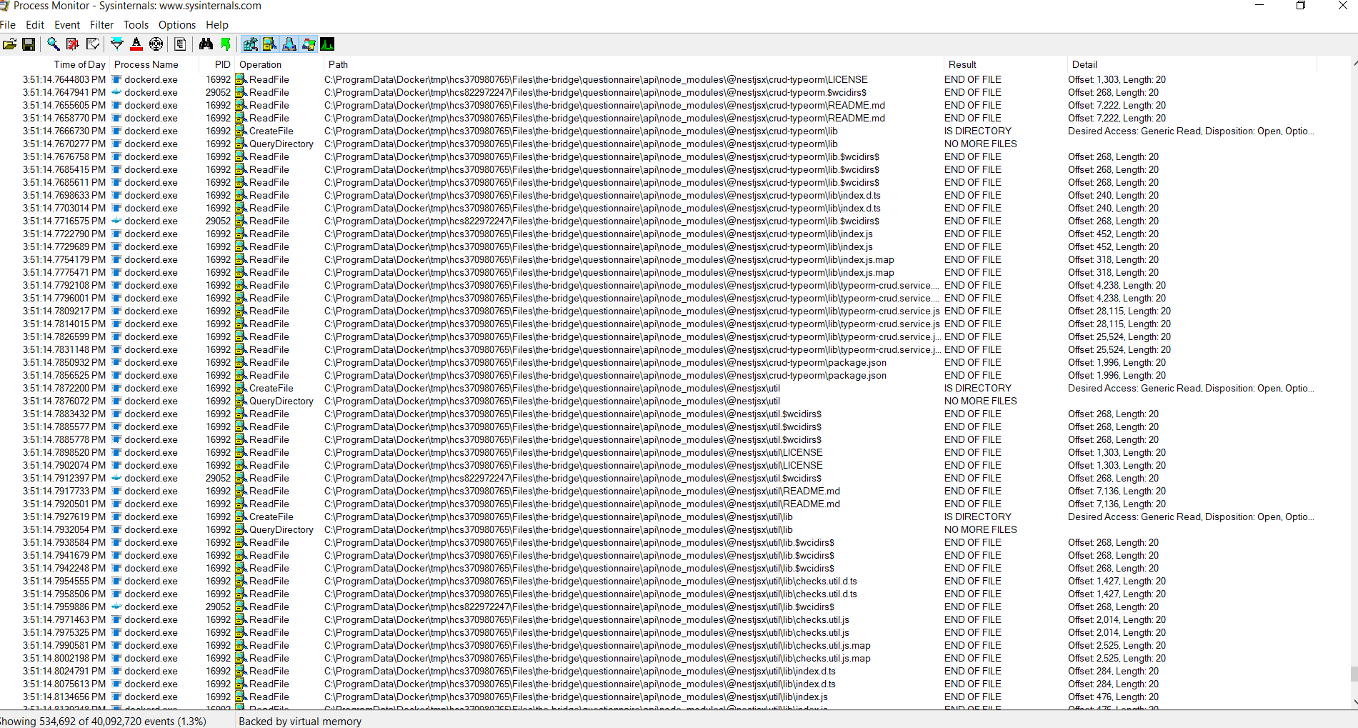 driver "windowsfilter" failed to remove root filesystem · Issue #40723 · moby/moby · GitHub