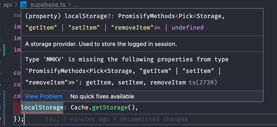 Local Storage problem on React Native (MMKV cache) · Issue #6348 ...