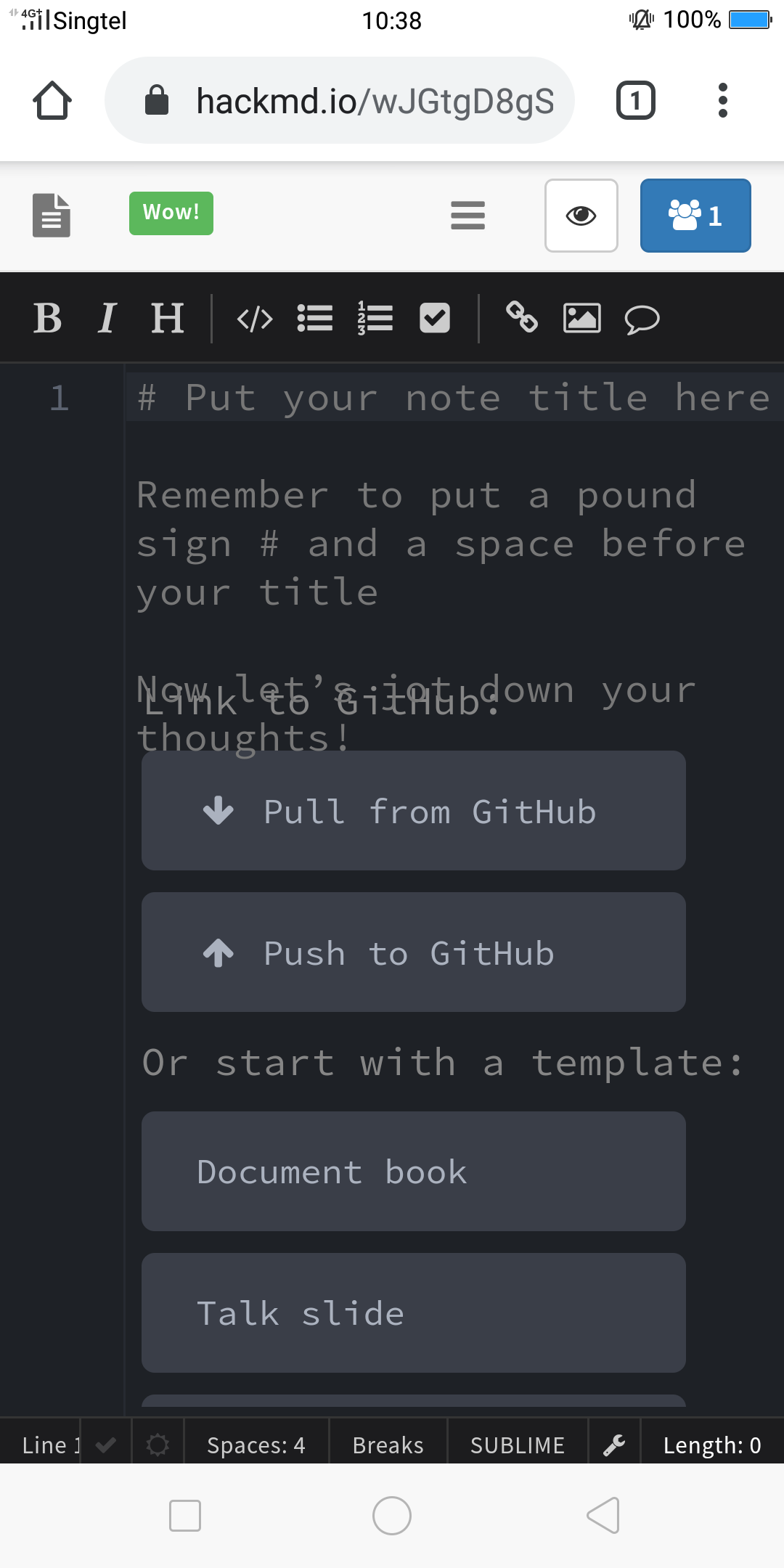 Mobile UI Hint Text Styling Problem · Issue #152 · hackmdio/hackmd-io-issues · GitHub
