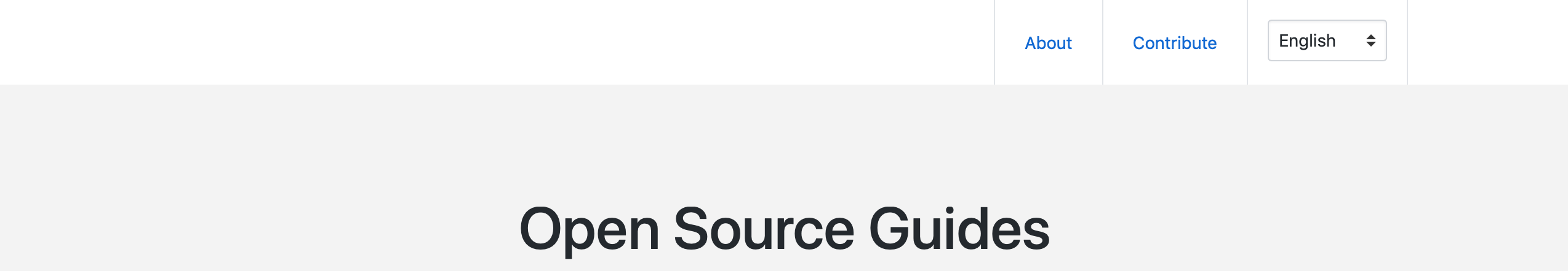 bug: Top Navbar right borders · Issue #896 · github/opensource.guide · GitHub
