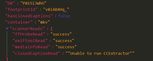 Closed Captions not detected - "Unable to run CCExtractor" · Issue #686 ...