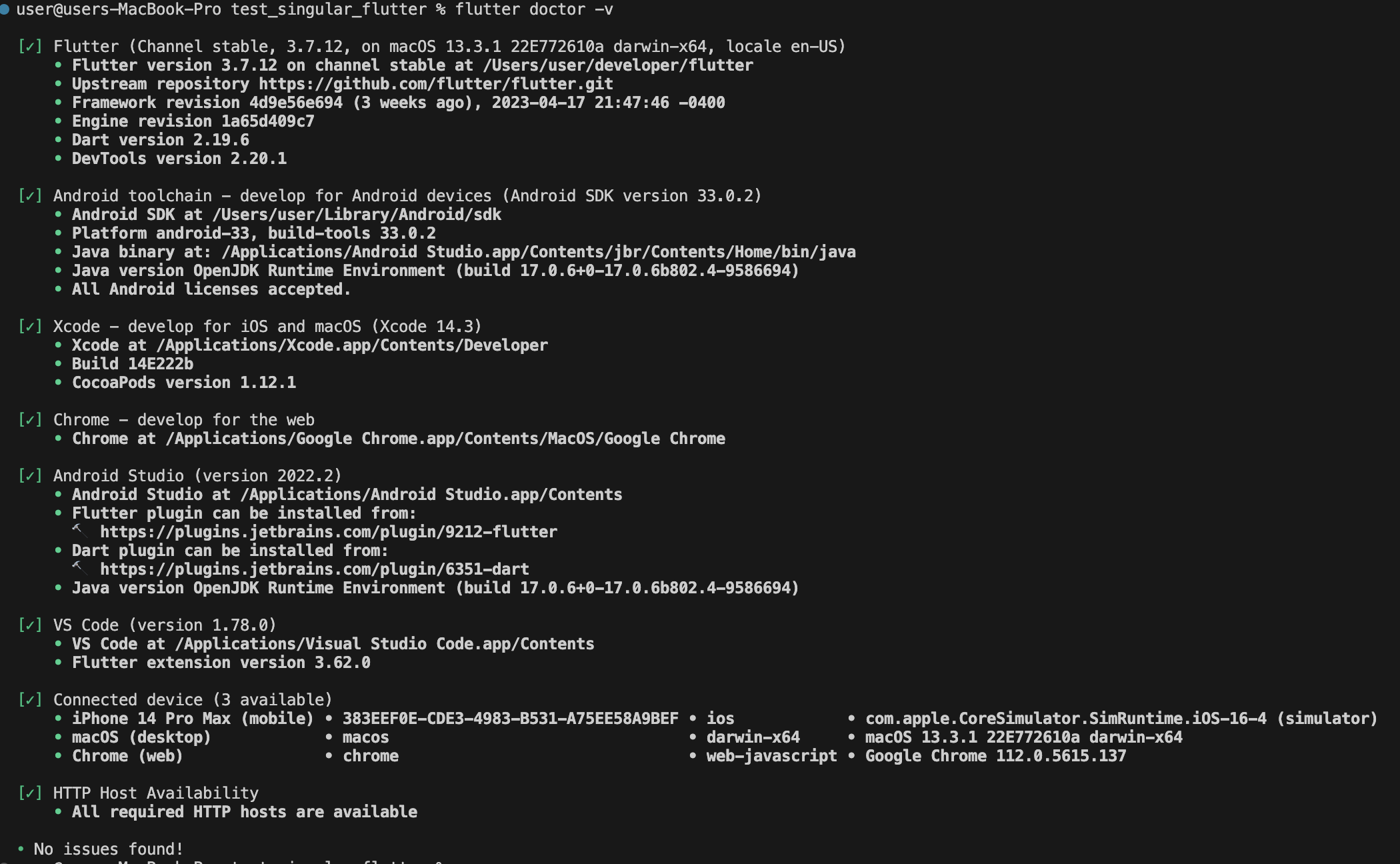 Flutter 3 7 11 Xcode 14 3 Unable To Find A Destination Matching The Provided Destination