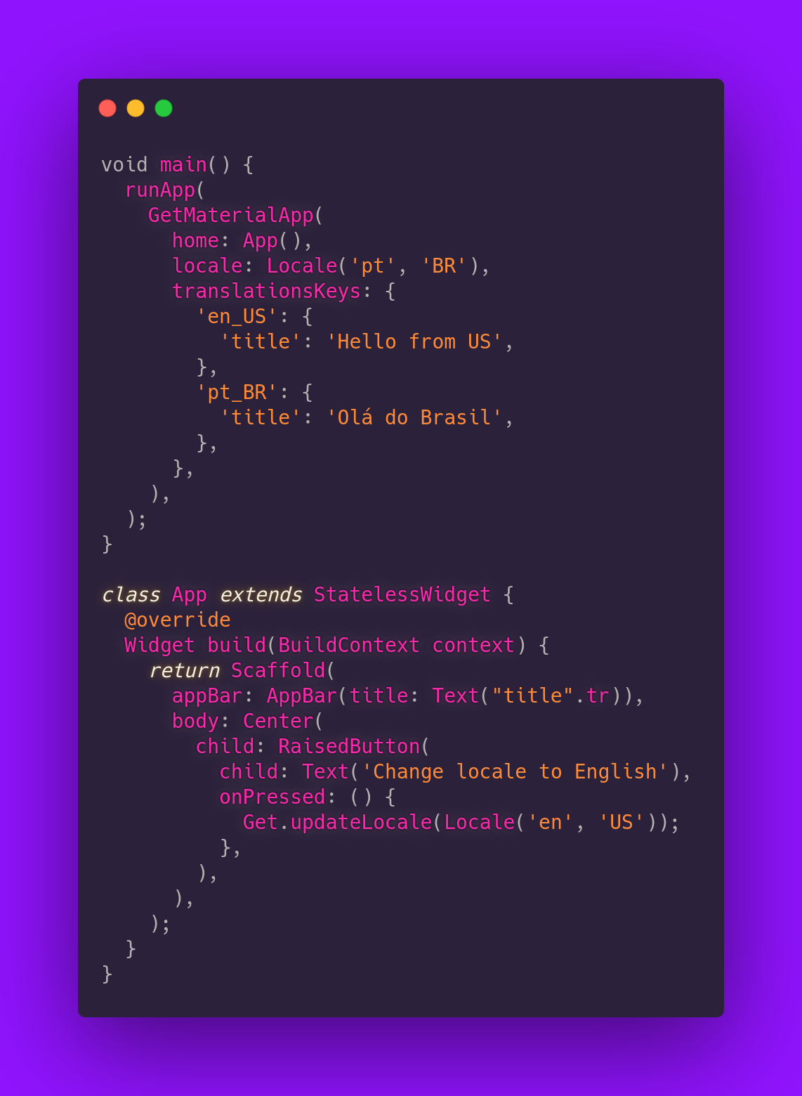 Do you have some example on how to use getx internationalization ...