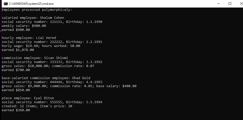 GitHub - uriya66/EmployeeSystem: An employee system that creates an ...