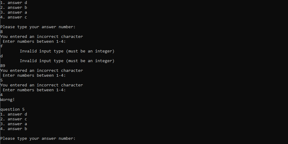 GitHub - uriya66/MultipleChoiceTest: Multiple choice test so each ...