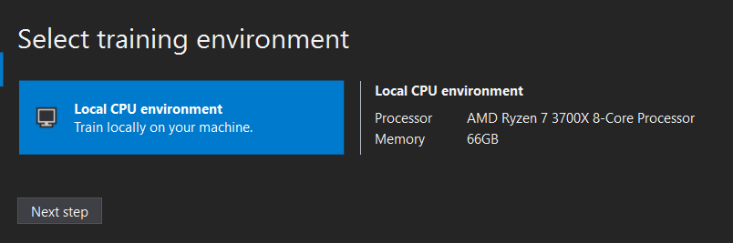 GPU Service not found. Falling back to CPU AutoML Service. · Issue #990 · dotnet/machinelearning ...