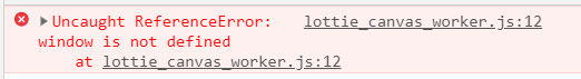 Lottie worker doesn't work · Issue #2414 · airbnb/lottie-web · GitHub Lottie worker doesn't work · Issue #2414 · airbnb/lottie-web · GitHub
