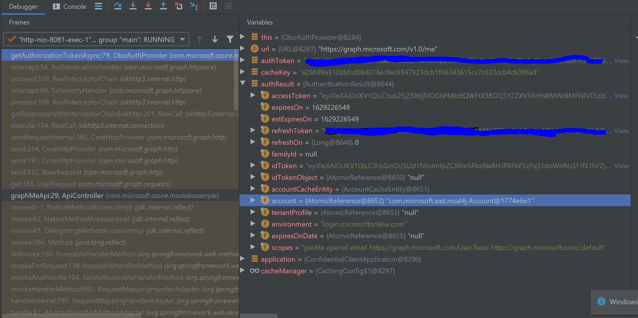 Is it possible to refresh a exipred OBO token · Issue #426 · AzureAD/microsoft-authentication ...