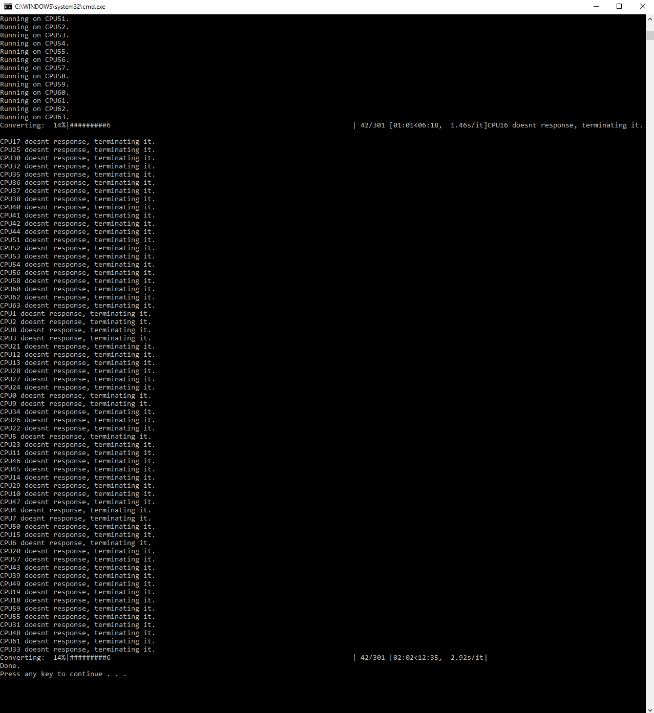 SAE & H128 converting failing repeatedly · Issue #225 · iperov/DeepFaceLab · GitHub
