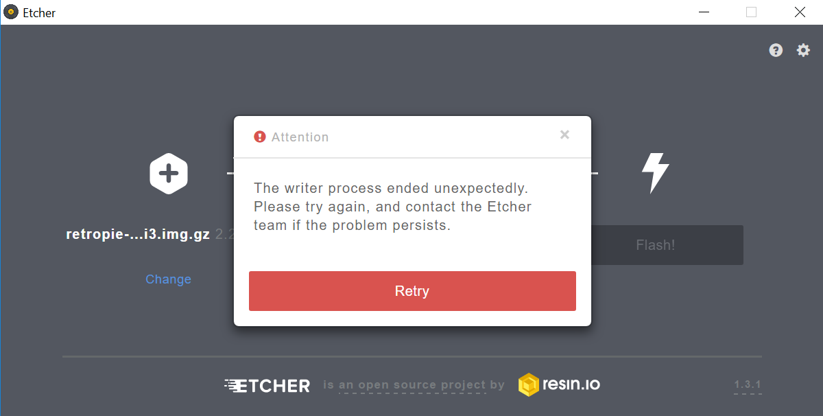 Error couldn't clean the drive... · Issue #1991 · balena-io/etcher · GitHub