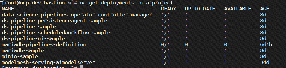 [Question]: How to resolve the failure of installing the Data Science Pipeline Server in the ...
