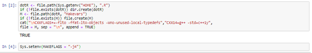 warning: non-zero exit status while installing prophet and rstan in ...