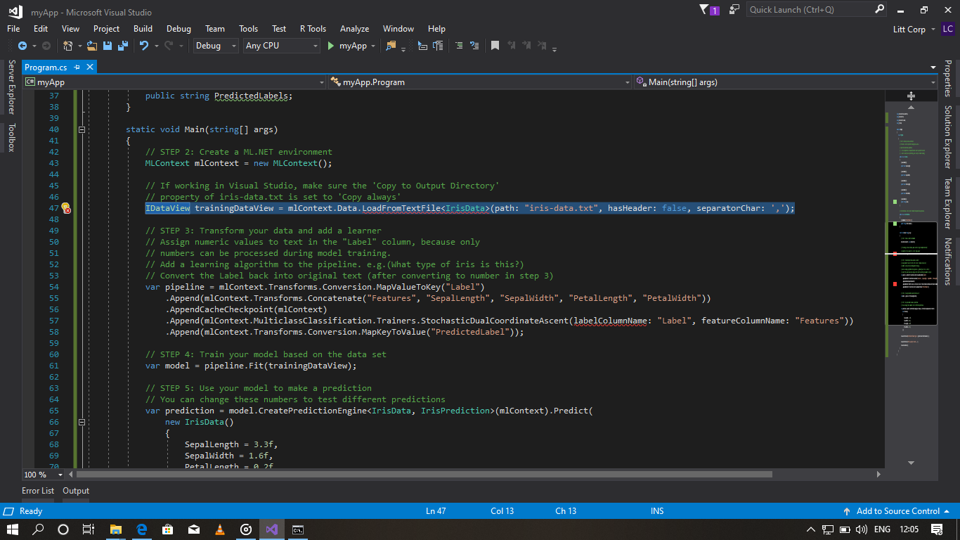 iris flower ML, i ran into two errors when developing this model ...
