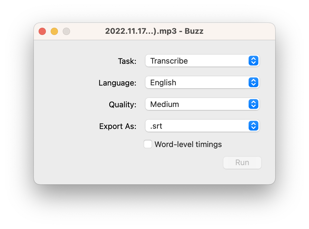 Show transcribe progress · Issue #252 · chidiwilliams/buzz · GitHub