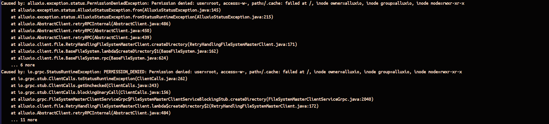 Fuse模式部署alluxio集群，训练任务无法写入宿主机路径。 · Issue 18375 · Alluxioalluxio · Github 