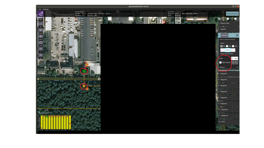 Planning: Setting flight speed for waypoint takes up its own waypoint ...