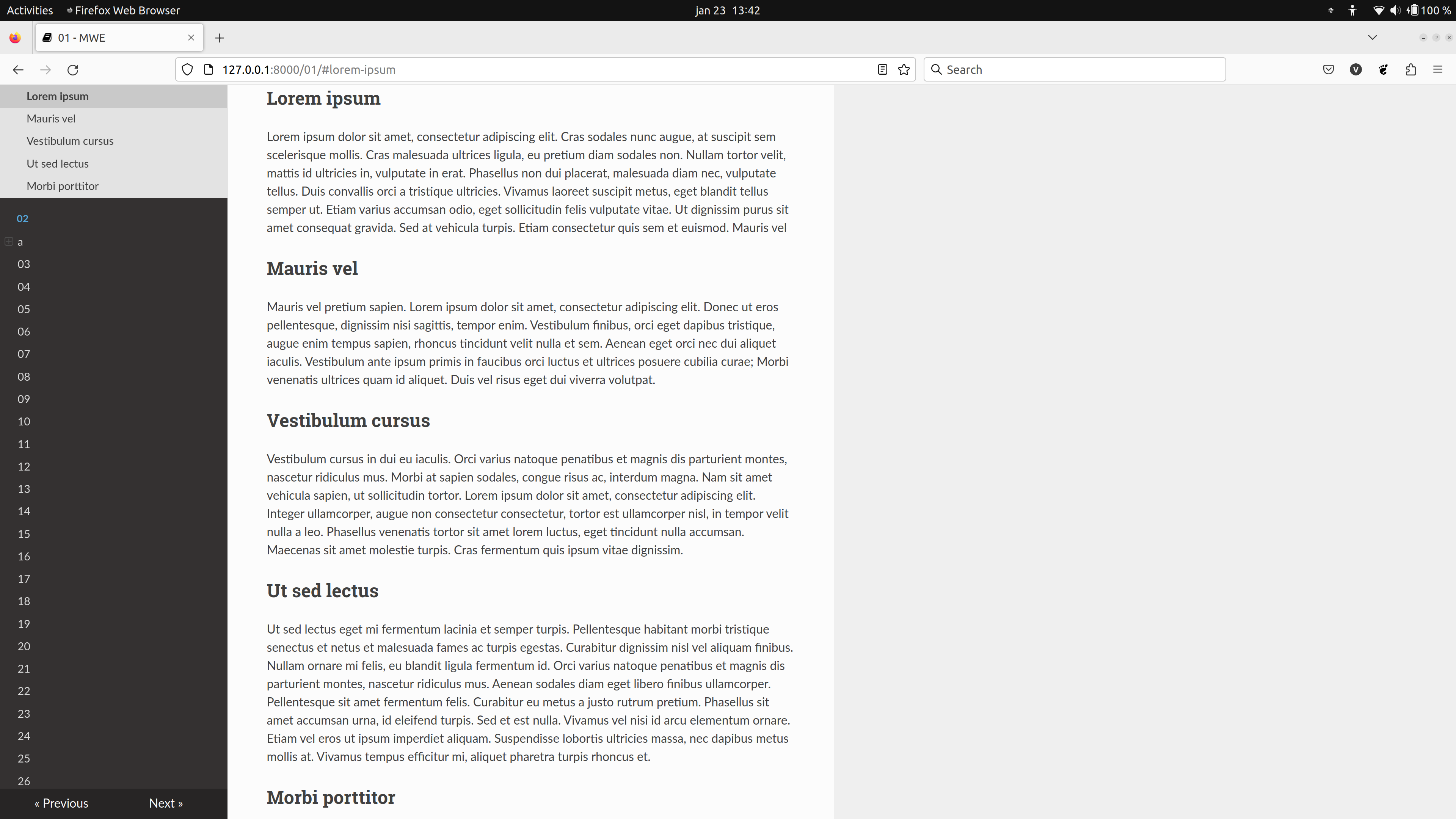 Bug: Navigation bar opens and jumps to deep entries · Issue #3111 · mkdocs/mkdocs · GitHub