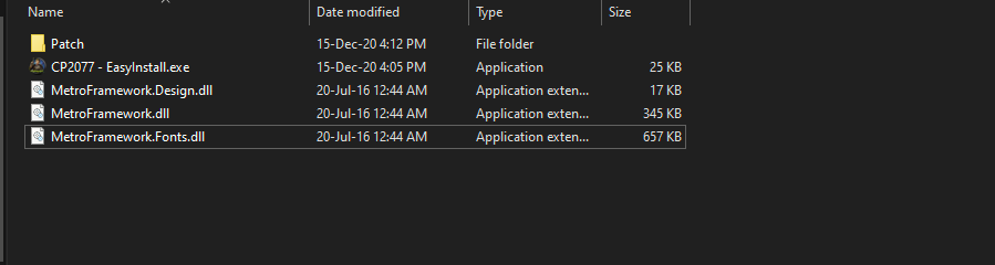 CP 2077 Easy Installer · Issue #60 · maximegmd/CyberEngineTweaks · GitHub