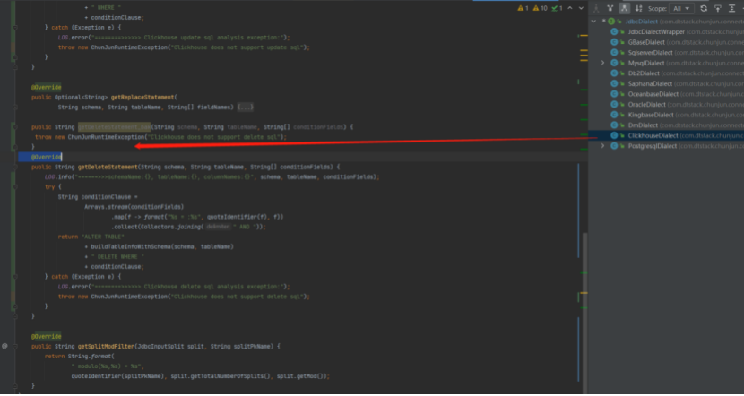 [Feature][ClickHouse] Clickhouse support update sql · Issue #1037 · DTStack/chunjun · GitHub