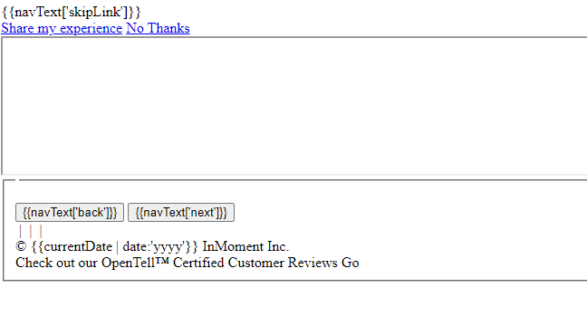 EasyPrivacy is breaking InMoment.com customer survey pages · Issue ...