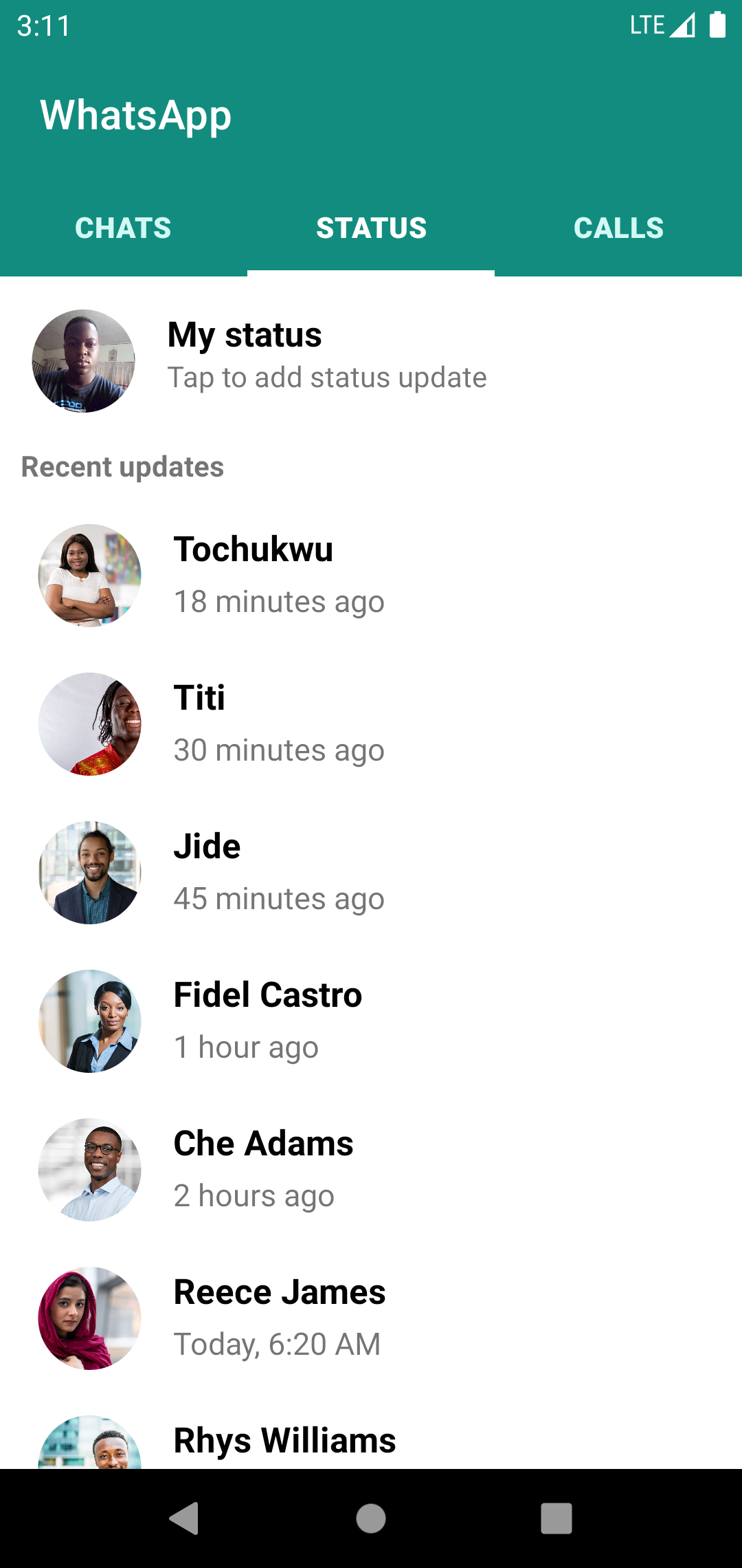 GitHub - nwaeme-olise/WhatsAppClone: A clone of the WhatsApp Android app
